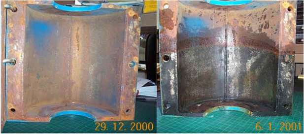 » Magnetite forming in iron pipes